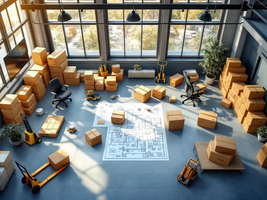 How do you efficiently set up an office during a move? - Wout Monseurs